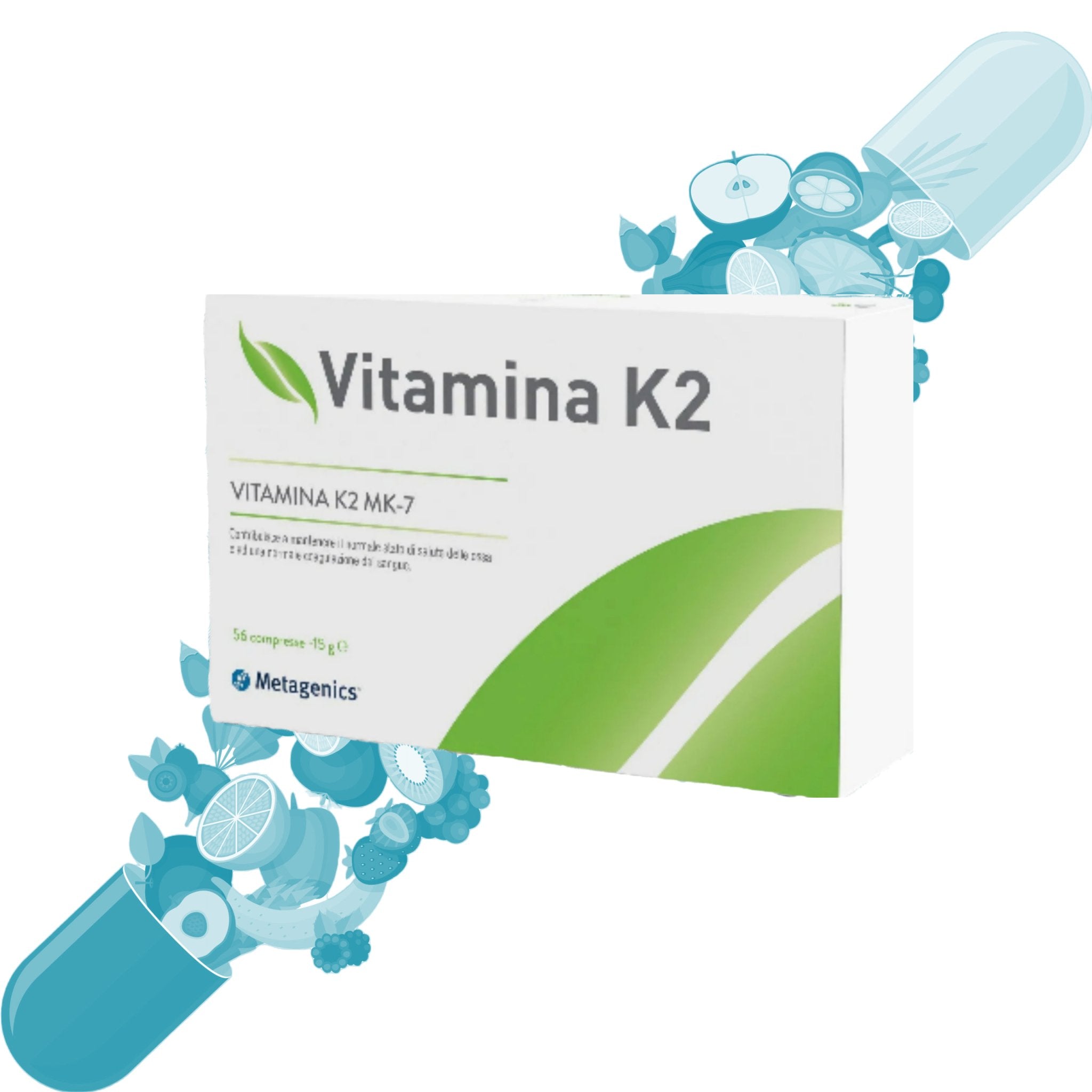 Vitamina K2 56 compresse - 4Nutrition