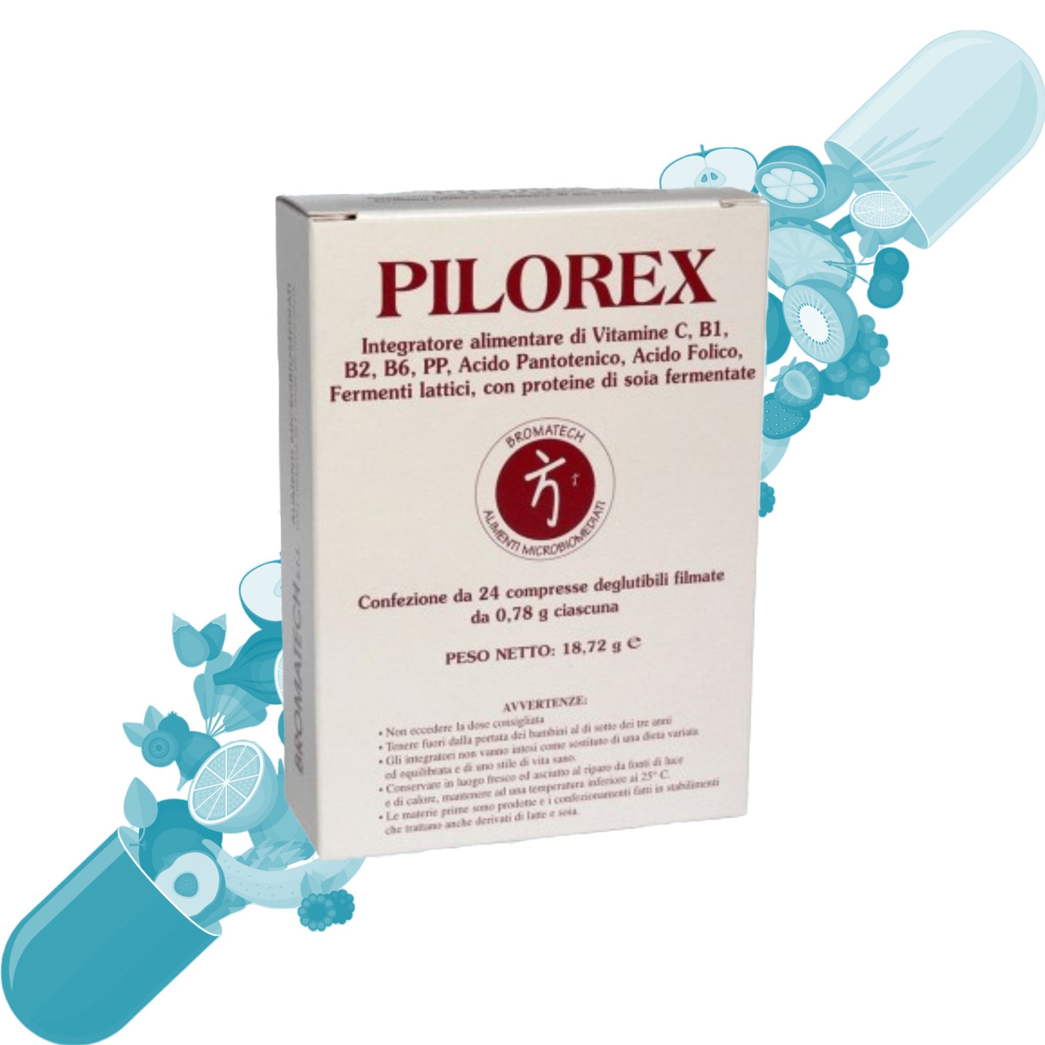 Pilorex 24 compresse - 4Nutrition