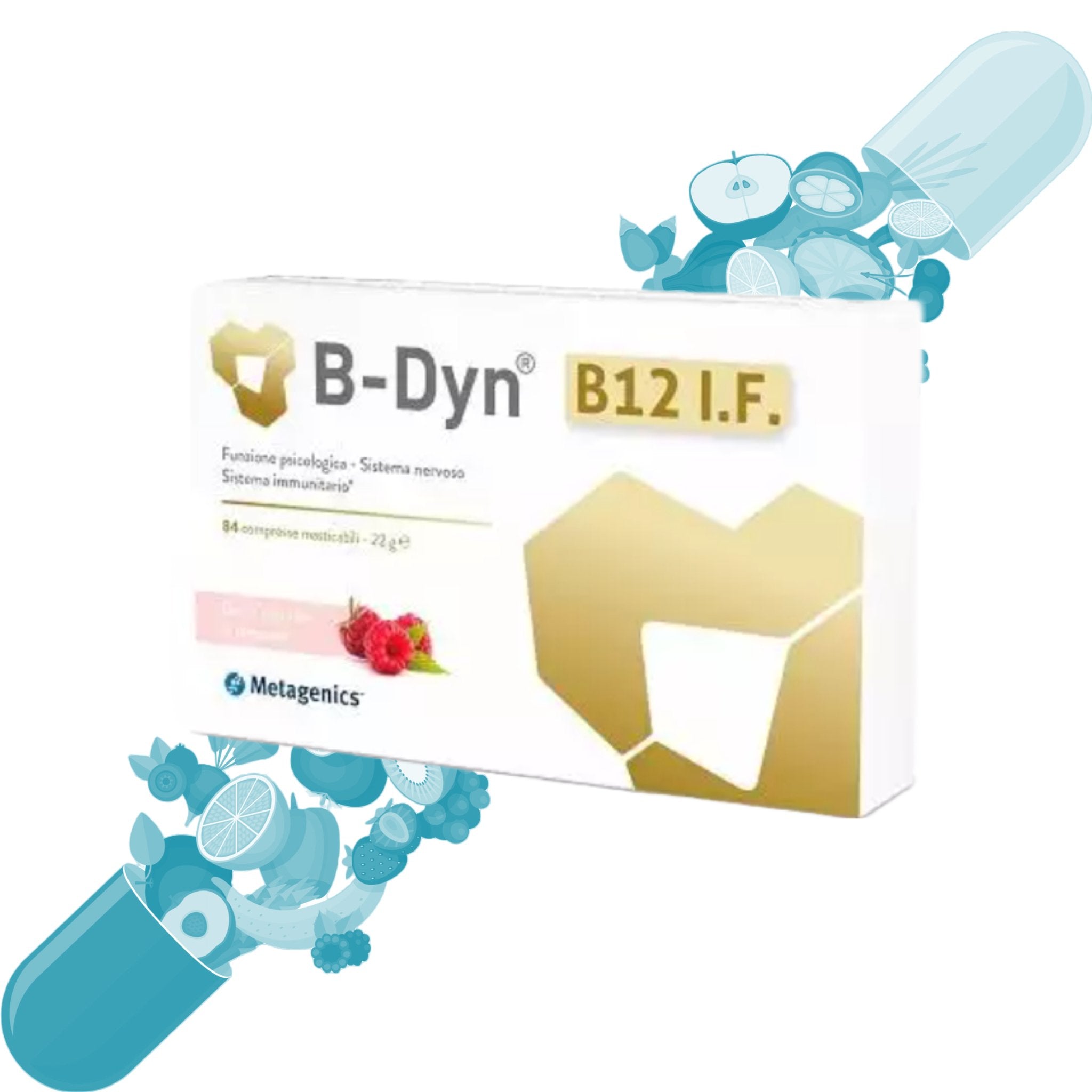 B-dyn B12 I.F. 84 compresse masticabili – 4Nutrition