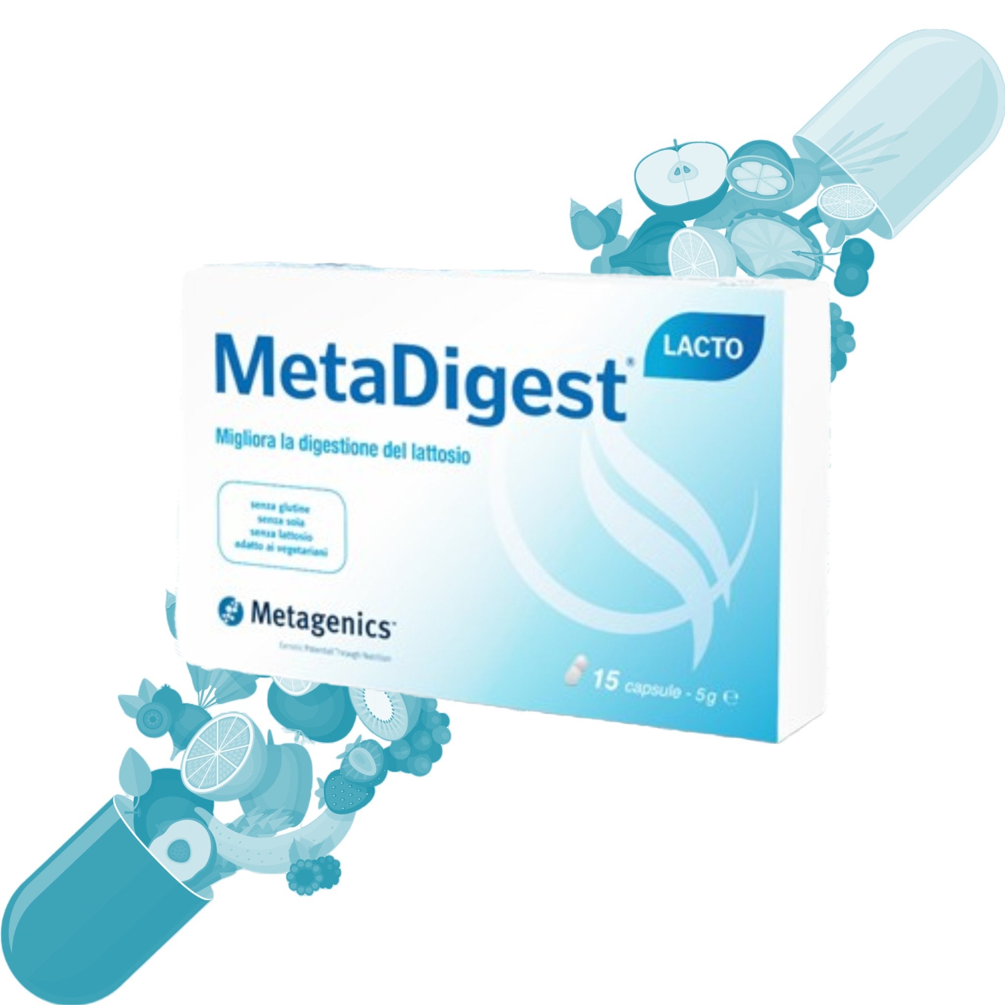 Metadigest lacto 15 capsule - 4Nutrition