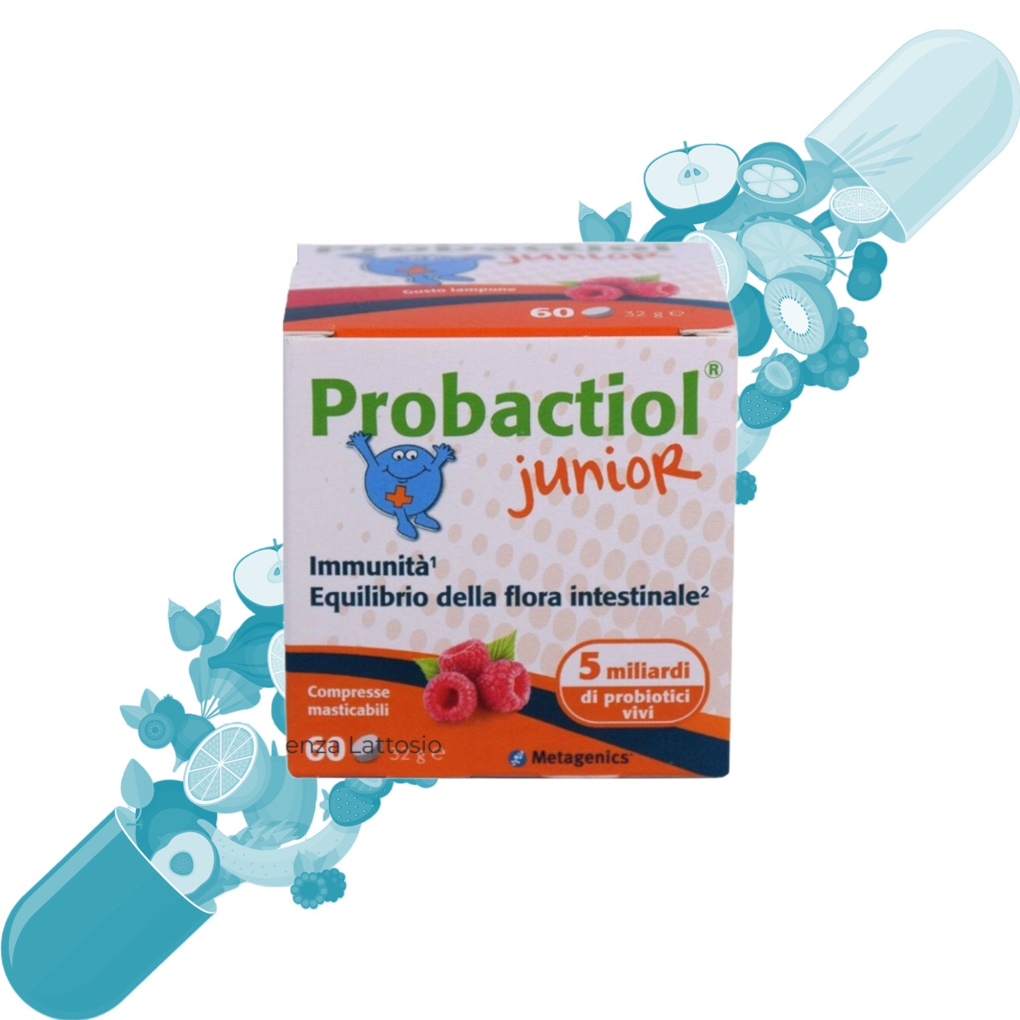 Probactiol Junior 60 cpr masticabili – 4Nutrition