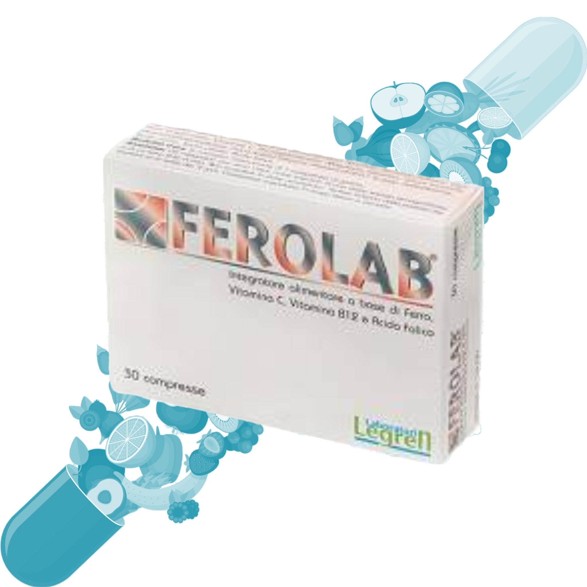 Ferolab 30 Compresse - 4Nutrition