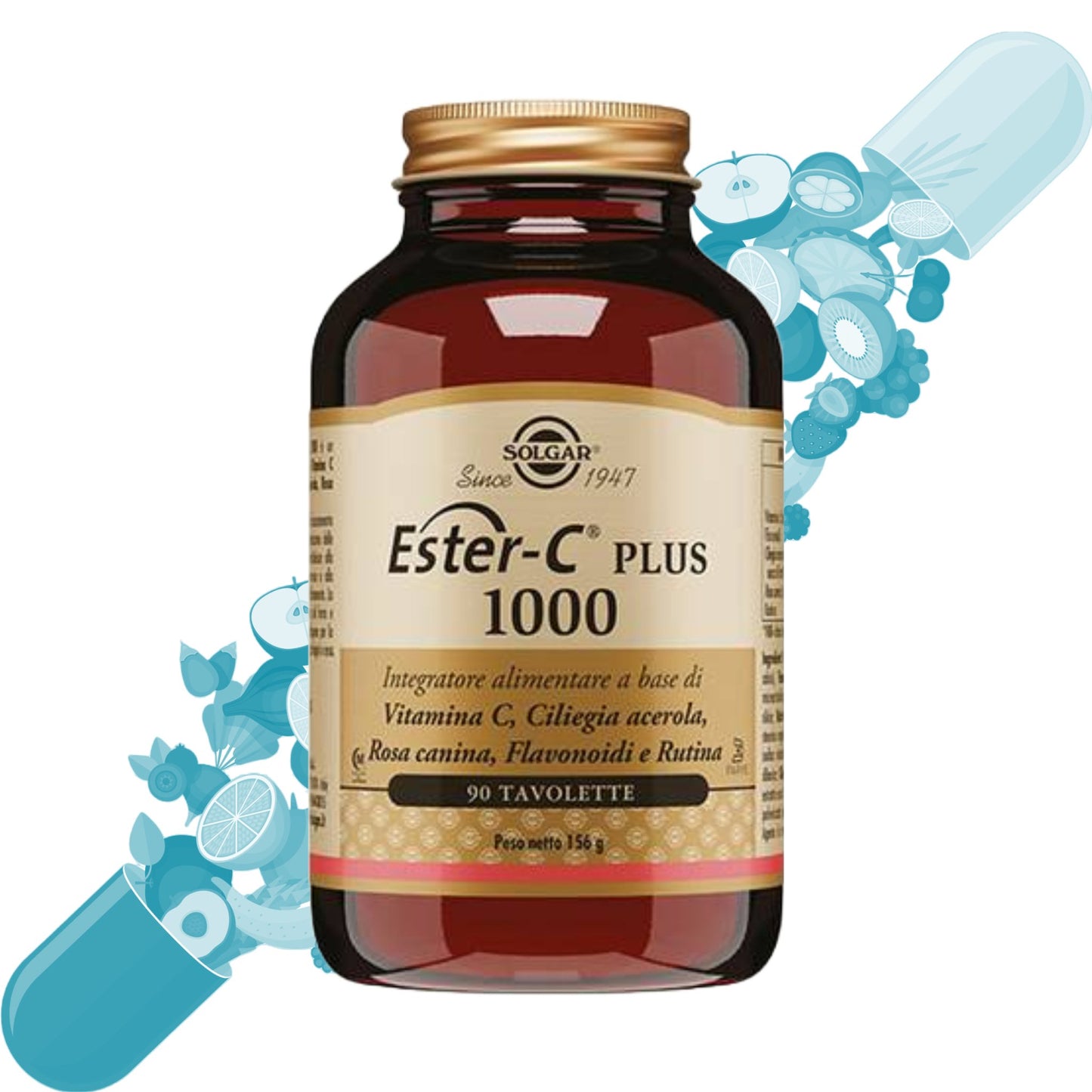 Ester-C Plus 1000 90 tav - 4Nutrition