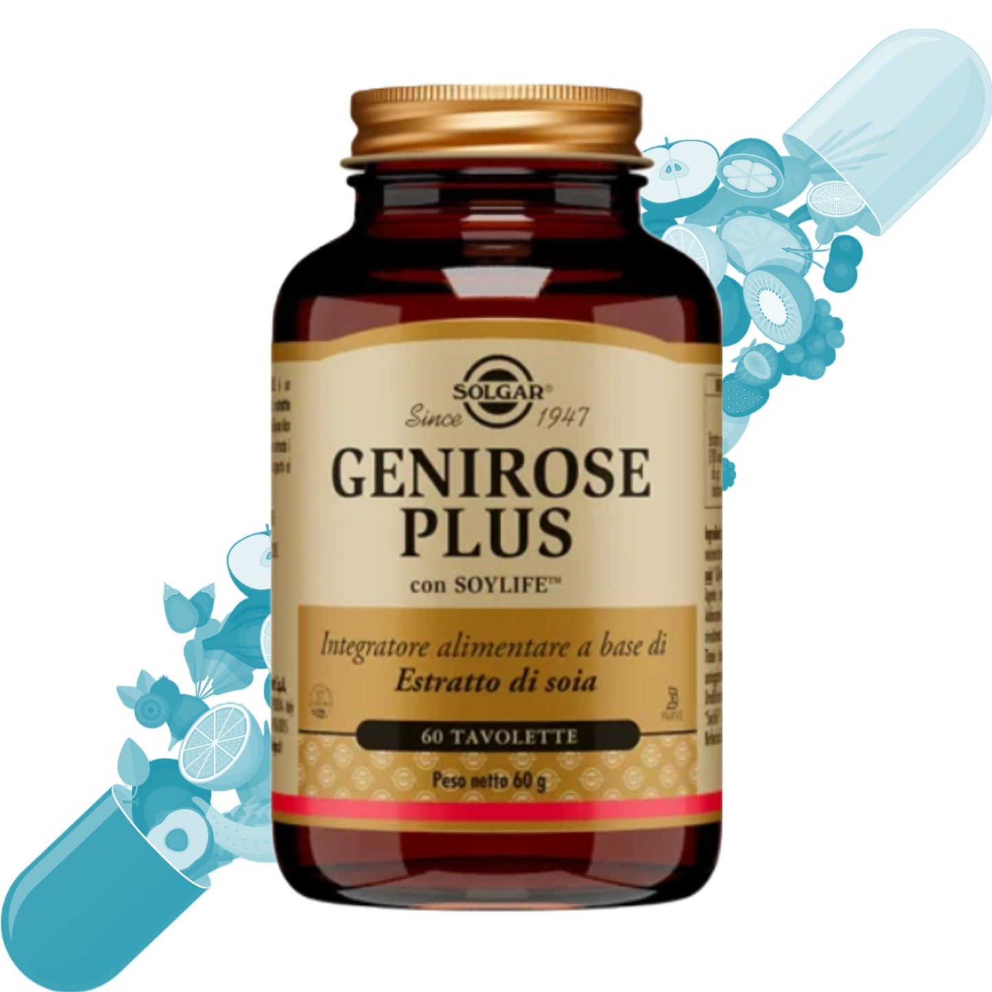 Genirose Plus 60 tav - 4Nutrition